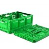 Plastic Produce Crates, Stackable Vegetable Harvest Crates wholesale