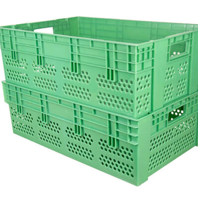 Plastic Produce Crates, Stackable Vegetable Harvest Crates wholesale